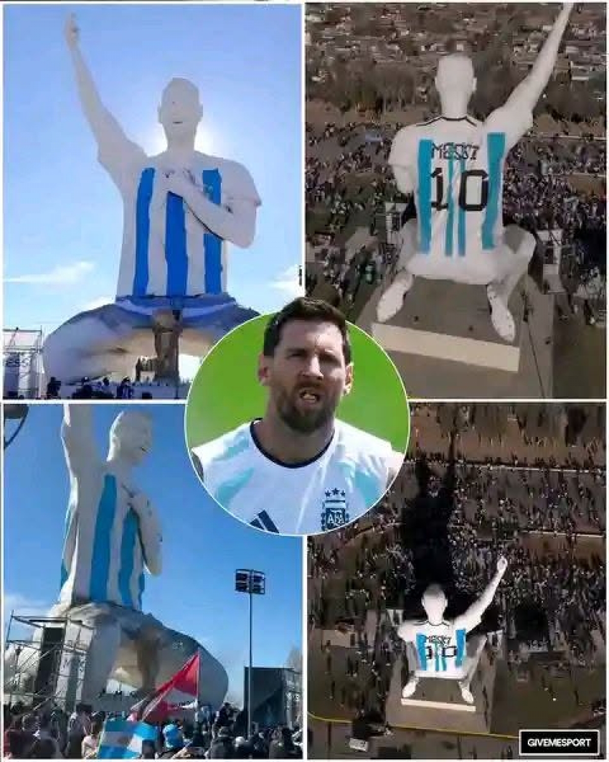 Argentina unveils world’s tallest Messi statue | VOV5.VN